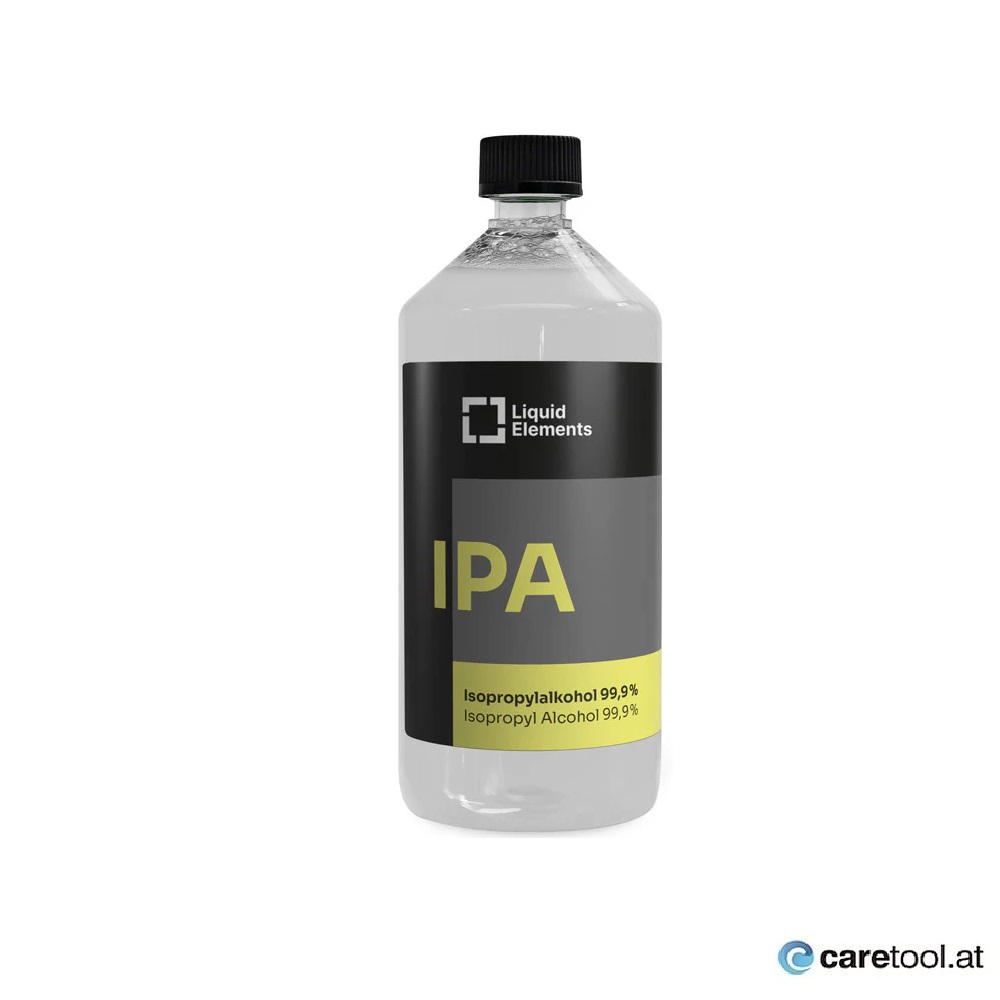 LIQUID ELEMENTS IPA ISOPROPANOL 1L | caroptic academy & caretool shop